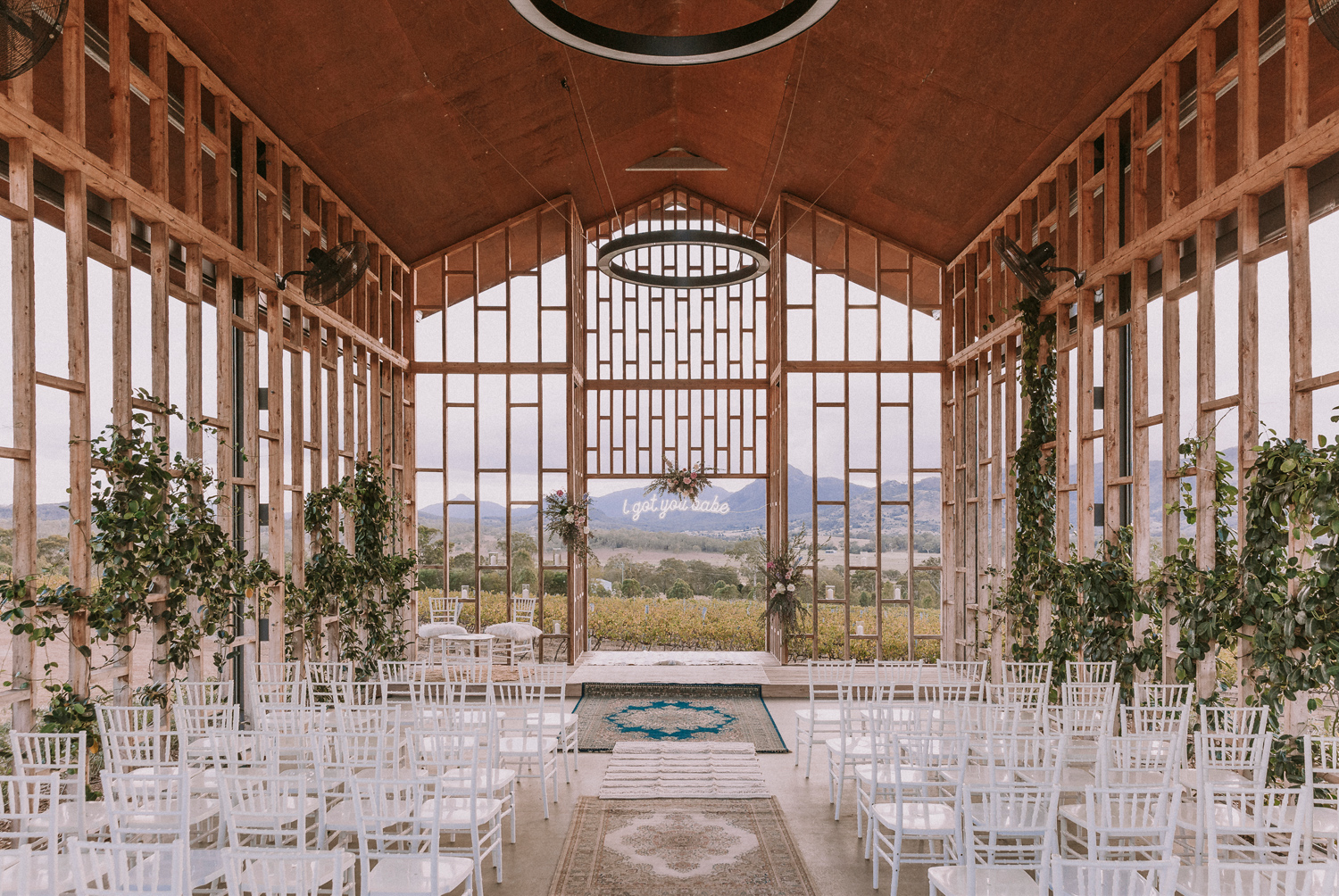 Kooroomba Vineyard & Lavender Farm | Scenic Rim Styled Shoot - Ivory ...